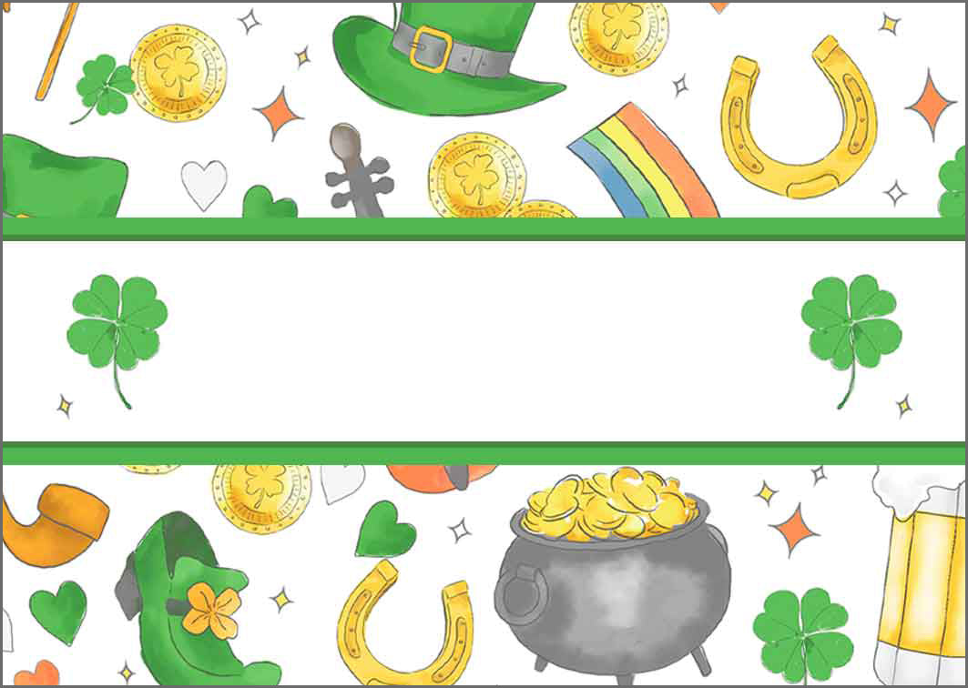Pinch Me Party St. Patrick's Day Tented Place Cards – Taylor Beach Design
